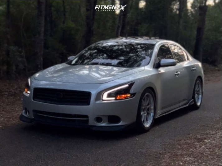 2014 Nissan Maxima S with 18x8.5 Aodhan Ds07 and Arroyo 245x45 on ...