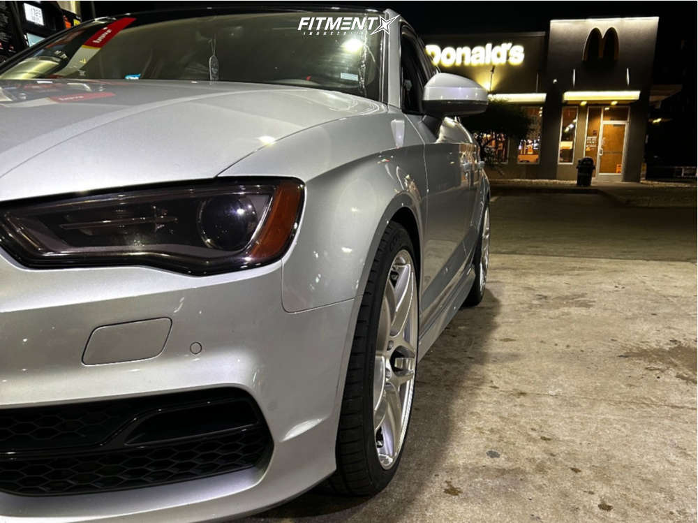 2016 Audi S3 Prestige with 19x8.5 Kansei Astro and Continental 245x35 ...