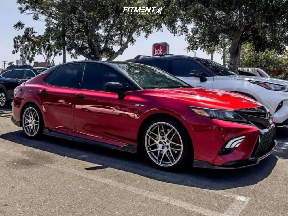 2020 Toyota Camry TRD with 19x8.5 BBS Cx-r and General 245x40 on Stock ...
