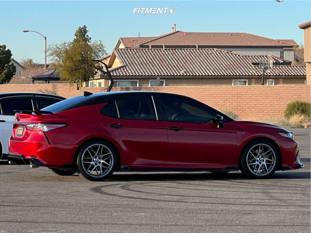 2020 Toyota Camry TRD with 19x8.5 BBS Cx-r and General 245x40 on Stock ...