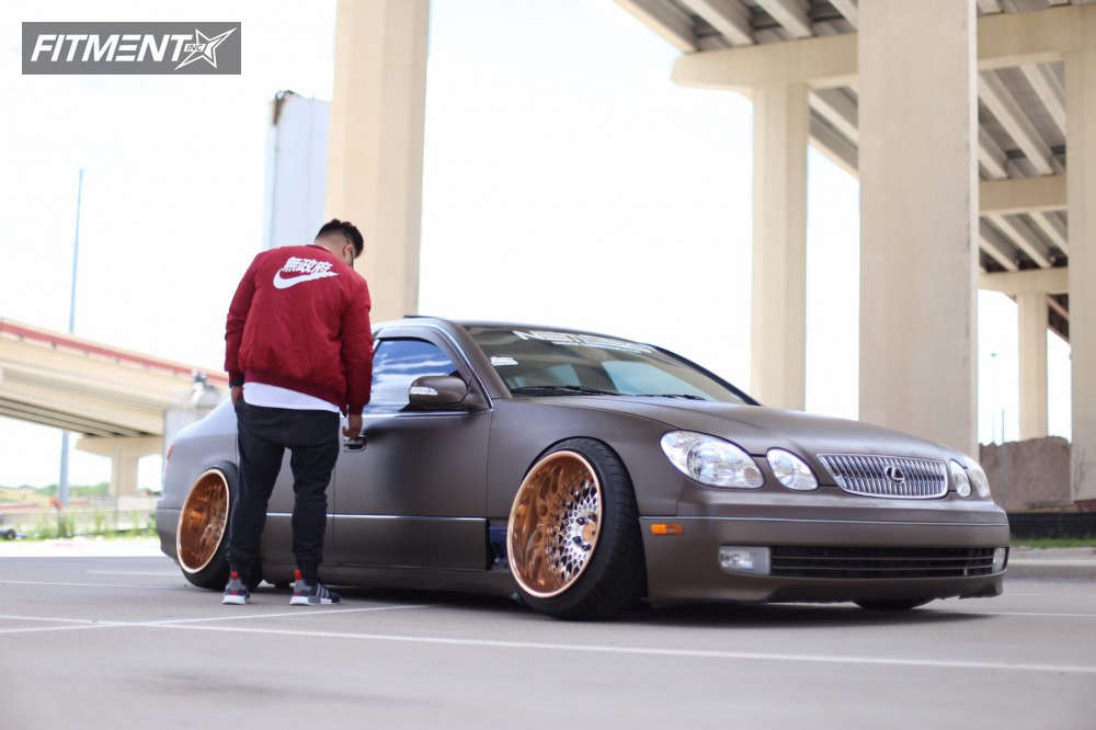 1999 Lexus GS300 Base with 19x11 Damfphammer Fleischwolf and Nitto ...