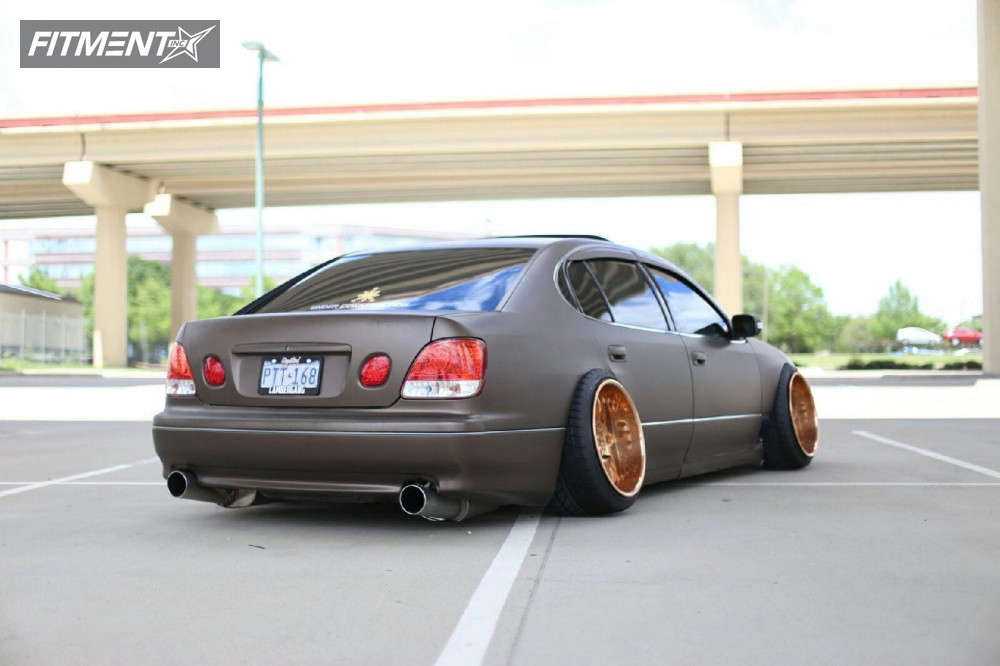 1999 Lexus GS300 Base with 19x11 Damfphammer Fleischwolf and Nitto ...