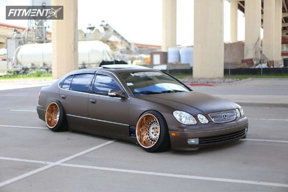 1999 Lexus GS300 Base with 19x11 Damfphammer Fleischwolf and Nitto ...
