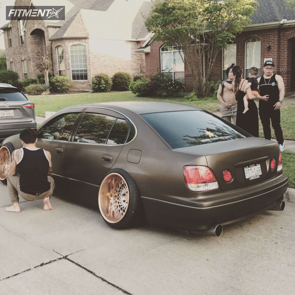 1999 Lexus GS300 Base with 19x11 Damfphammer Fleischwolf and Nitto ...