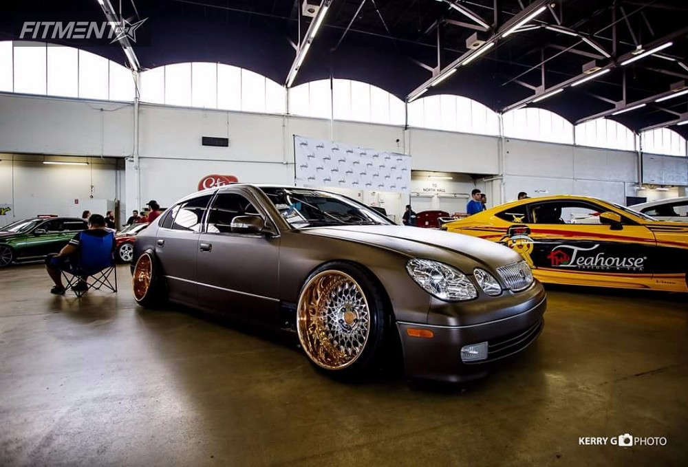 1999 Lexus GS300 Base with 19x11 Damfphammer Fleischwolf and Nitto ...