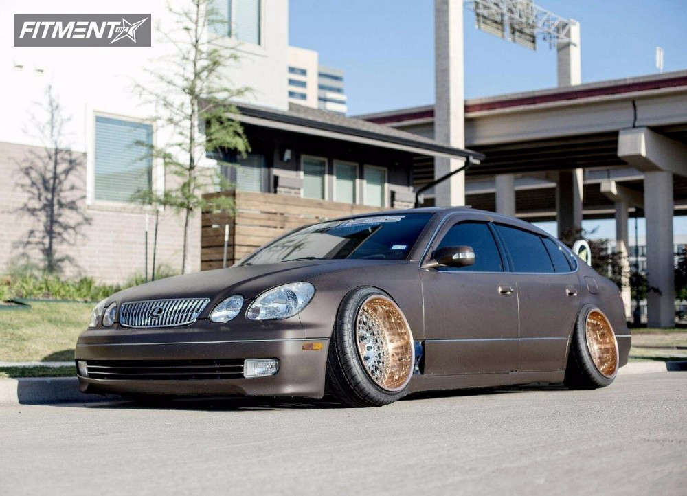 1999 Lexus GS300 Base with 19x11 Damfphammer Fleischwolf and Nitto ...