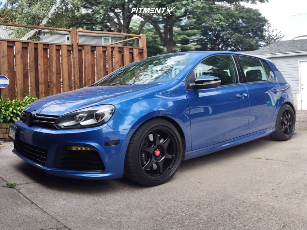 2012 Volkswagen Golf R Base with 18x8.5 Konig Hexaform and Michelin ...