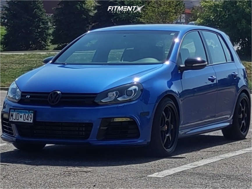 2012 Volkswagen Golf R Base with 18x8.5 Konig Hexaform and Michelin ...