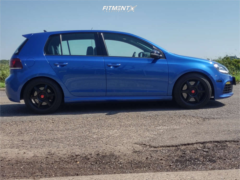 2012 Volkswagen Golf R Base with 18x8.5 Konig Hexaform and Michelin ...