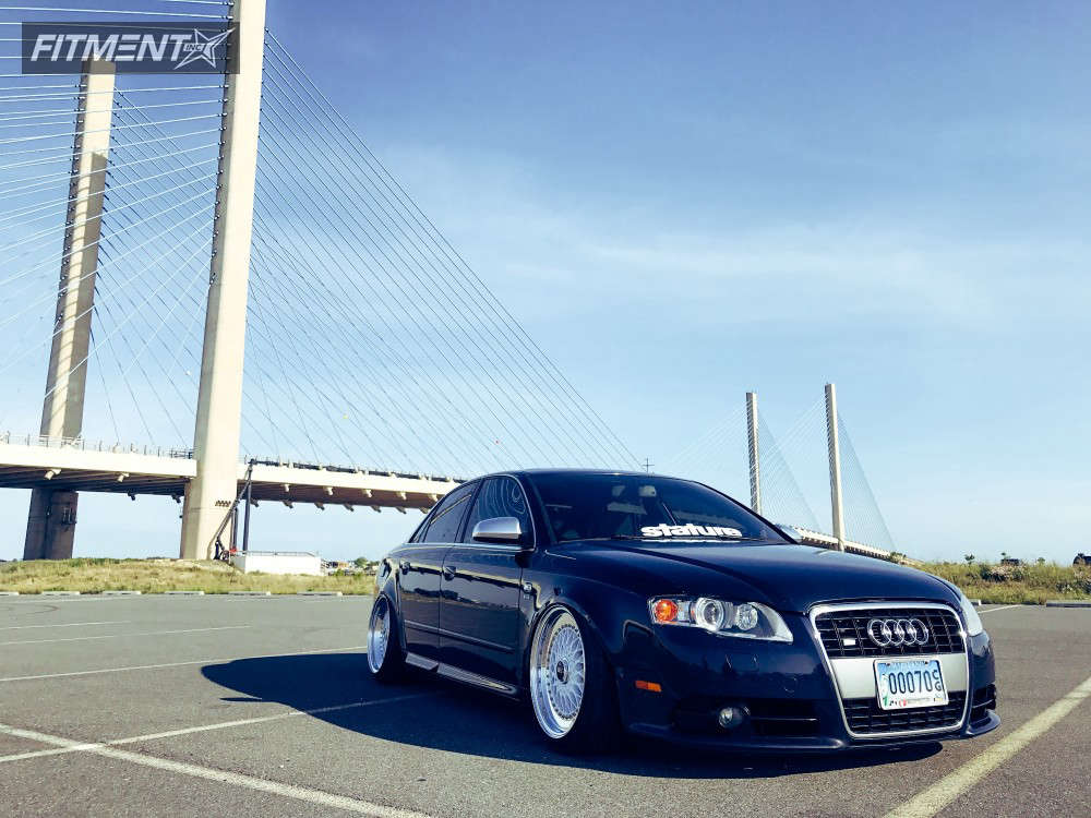 2006 Audi S4 Cabriolet with 18x10 BBS Rs and Nitto 225x40 on Air Suspension | 276773 | Fitment ...