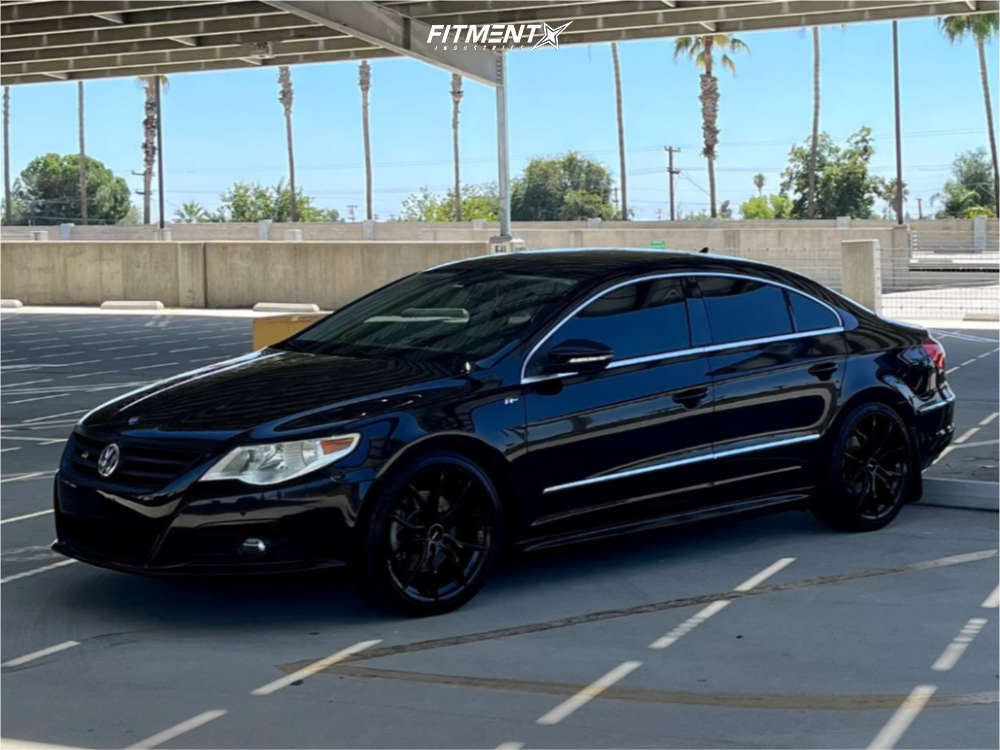 2010 Volkswagen CC Luxury with 19x8.5 Advanti Racing Hybris and Lexani ...