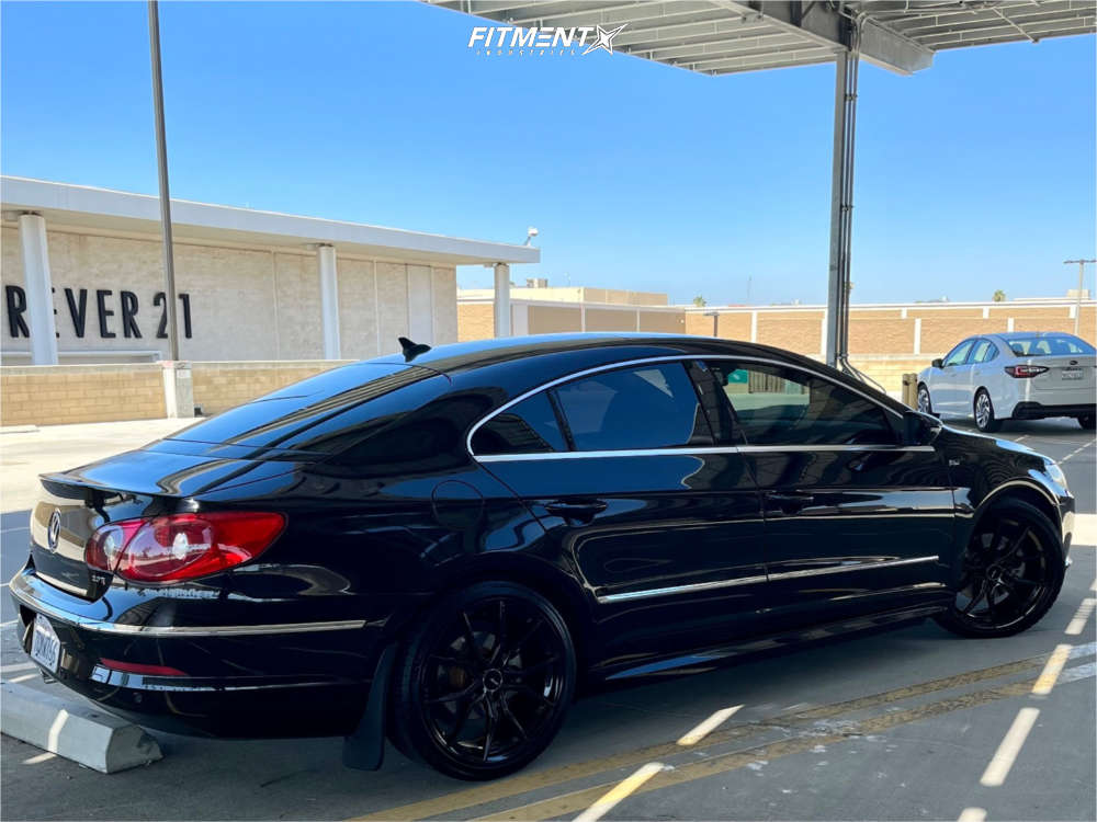 2010 Volkswagen CC Luxury with 19x8.5 Advanti Racing Hybris and Lexani ...