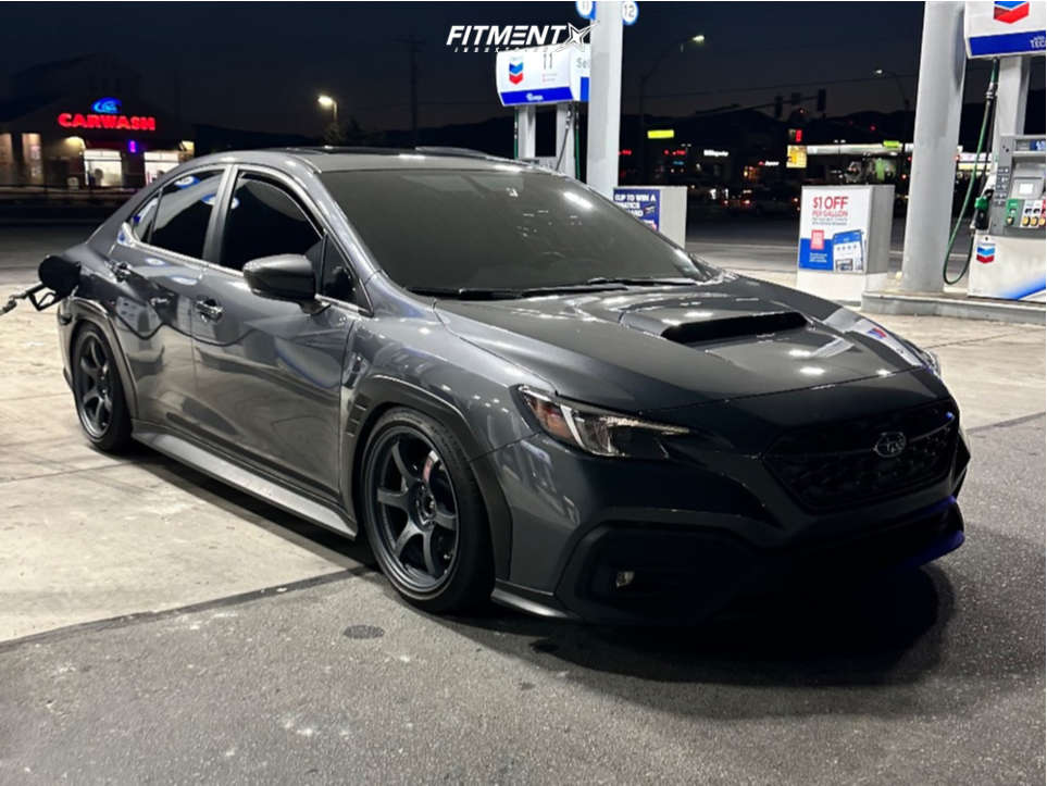 2022 Subaru WRX Premium with 18x9.5 Gram Lights 57dr and Dunlop 245x30 ...