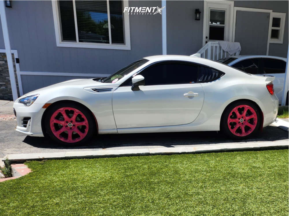 2017 Subaru BRZ Limited with 18x8.5 Heritage Kokoro Monoc and Lionhart ...