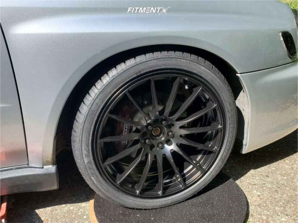 2002 Subaru Impreza WRX with 18x8.75 XXR 550 and Lexani 225x35 on ...