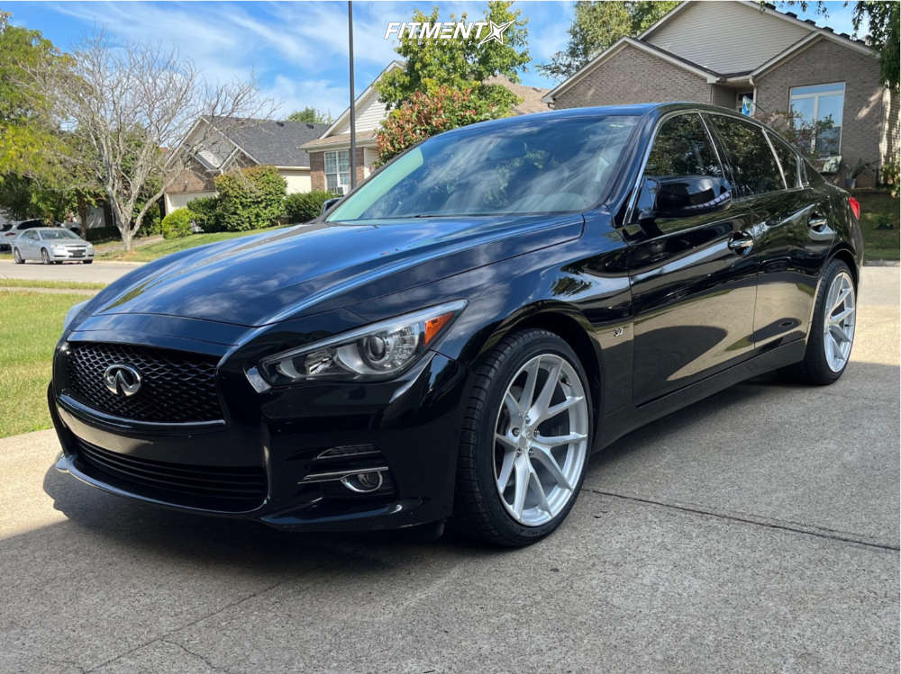 2014 INFINITI Q50 Premium with 19x9.5 Aodhan Aff7 and Radar 245x40 on ...