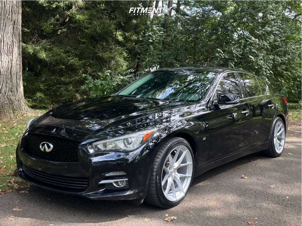 2014 INFINITI Q50 Premium with 19x9.5 Aodhan Aff7 and Radar 245x40 on ...