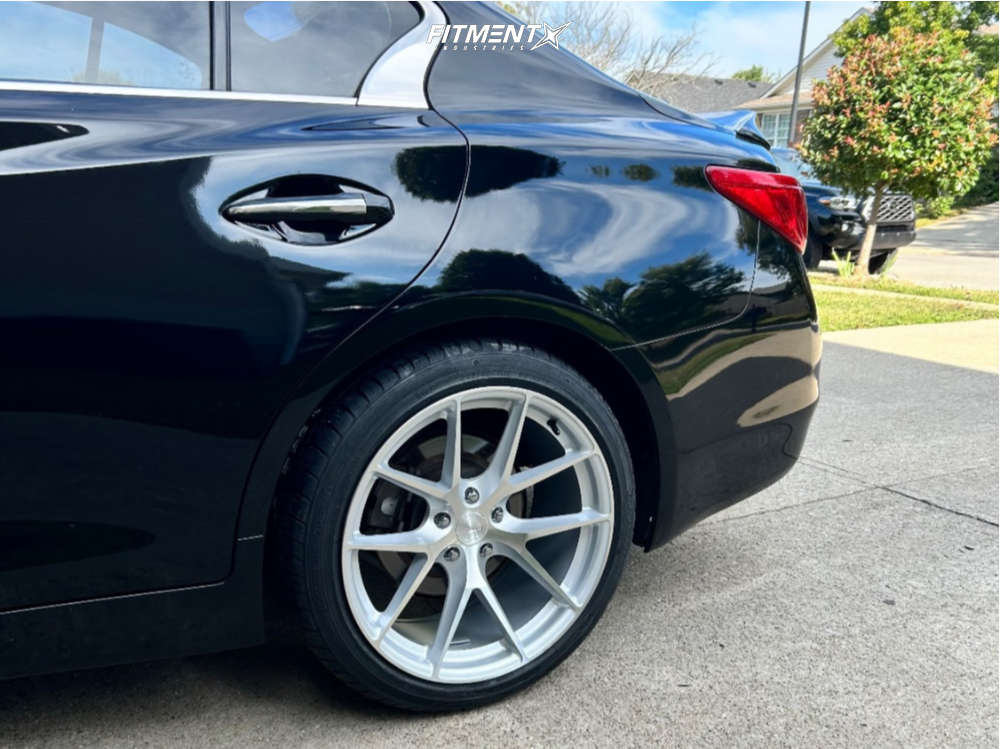2014 INFINITI Q50 Premium with 19x9.5 Aodhan Aff7 and Radar 245x40 on ...