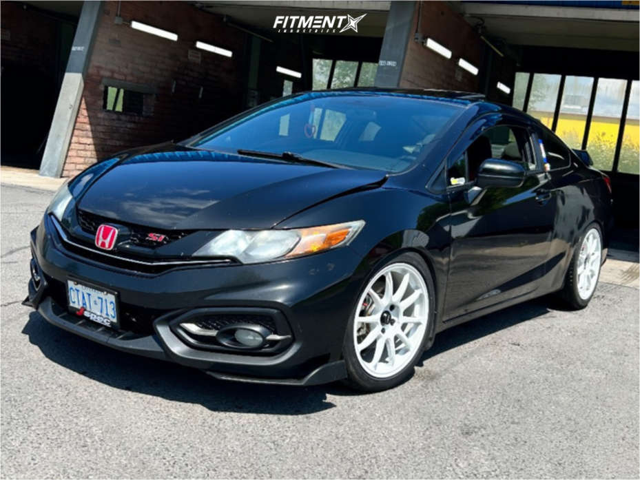 2015 Honda Civic Si with 18x8 Fast Wheels FC08 and Falken 225x45 on ...