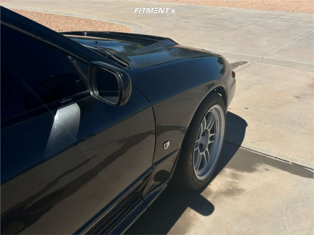 1990 Nissan GTR Base with 17x10 Enkei Rpf1 and Nitto 255x40 on ...