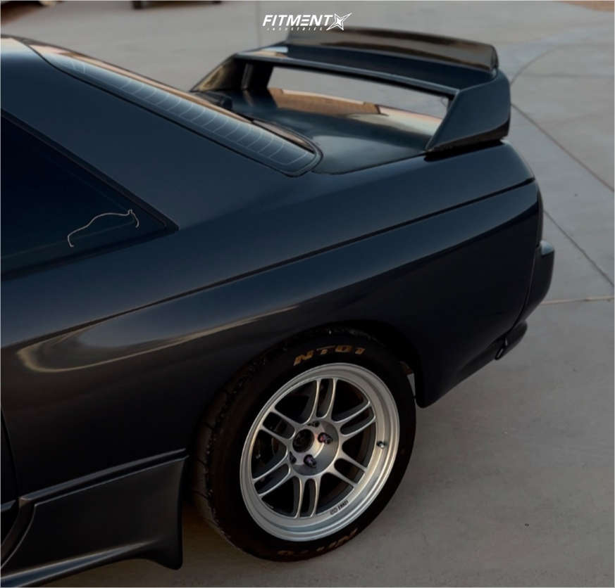 1990 Nissan GTR Base with 17x10 Enkei Rpf1 and Nitto 255x40 on ...