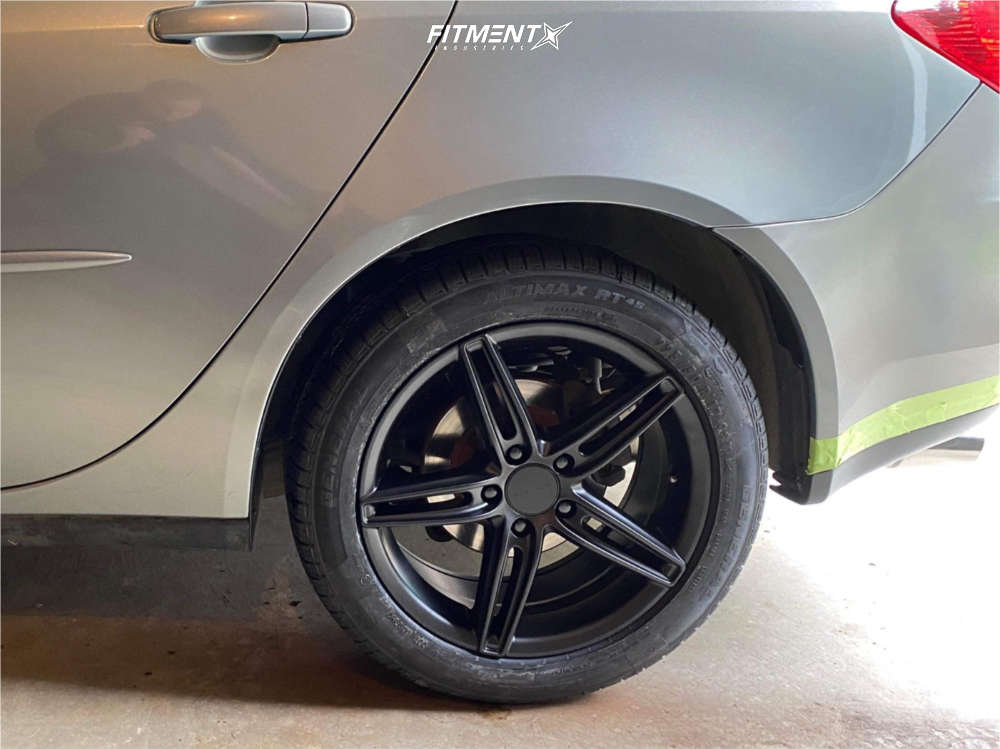 2007 Pontiac G6 Base with 17x7.5 Drag Dr73 and General 225x55 on Stock ...