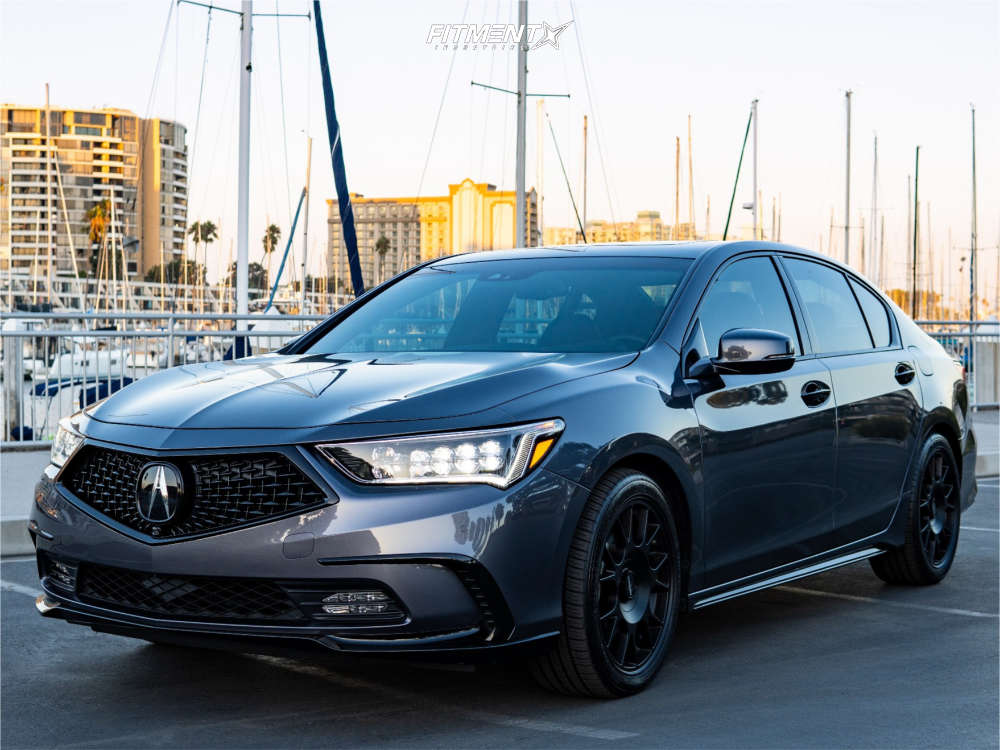 2020 Acura RLX Sport Hybrid SH-AWD with 19x8.5 Rotiform Tuf-r and ...