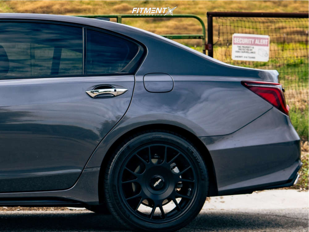 2020 Acura RLX Sport Hybrid SH-AWD with 19x8.5 Rotiform Tuf-r and ...