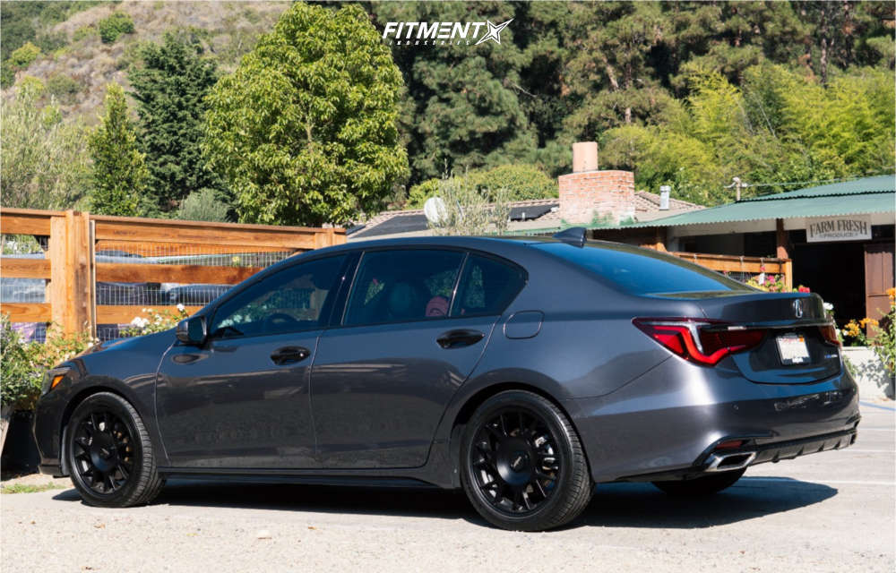 2020 Acura RLX Sport Hybrid SH-AWD with 19x8.5 Rotiform Tuf-r and ...