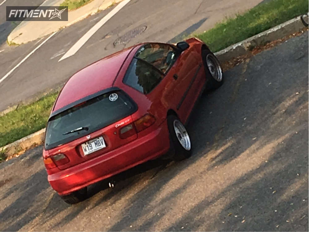 1995 Honda Civic EX with 15x8 JNC Jnc004 and Maxtrek 195x50 on Stock ...
