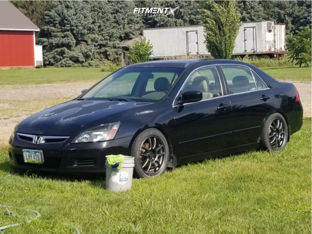2006 Honda Accord EX with 17x8 Drag Dr31 and Bridgestone 235x50 on ...