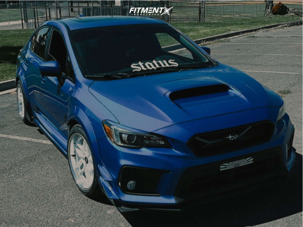 2020 Subaru WRX Limited with 18x9.5 ESR Cs15 and Falken 245x40 on Stock ...