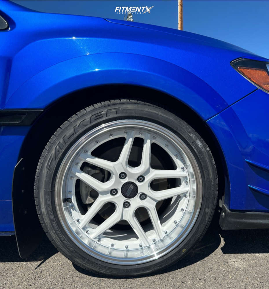 2020 Subaru WRX Limited with 18x9.5 ESR Cs15 and Falken 245x40 on Stock ...