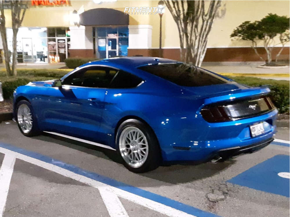 2019 Ford Mustang EcoBoost with 18x8.5 Aodhan Ah02 and Goodyear 255x40 ...