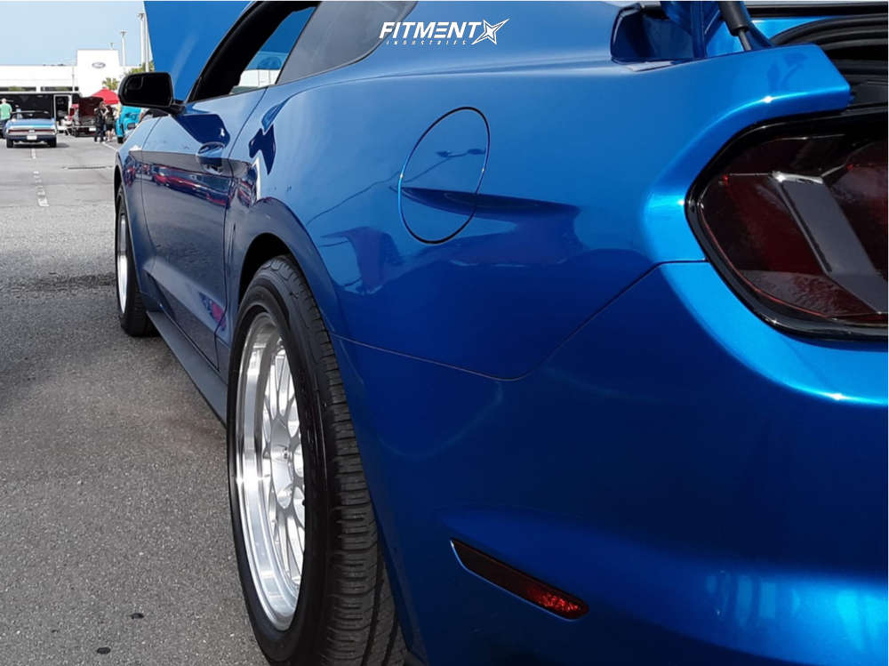 2019 Ford Mustang EcoBoost with 18x8.5 Aodhan Ah02 and Goodyear 255x40 ...