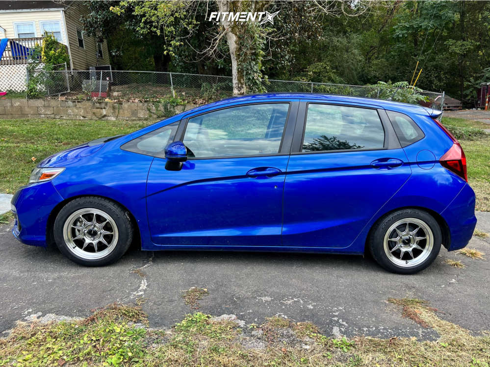 2018 Honda Fit LX with 15x7.5 Konig Countergram and Continental 205x50 ...
