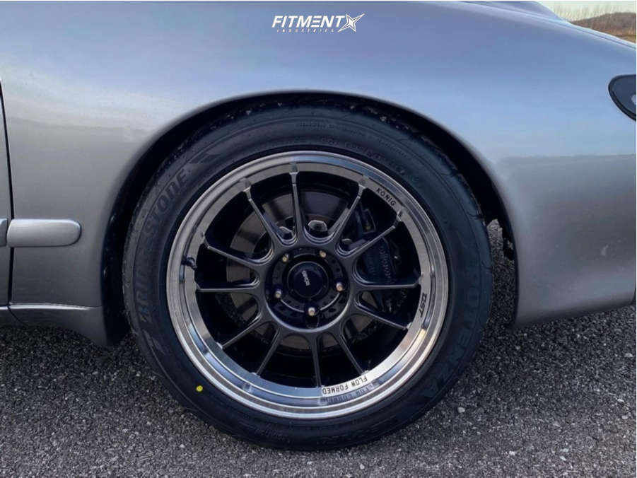 1992 Toyota Celica All Trac with 17x9 Konig Hypergram and Bridgestone ...