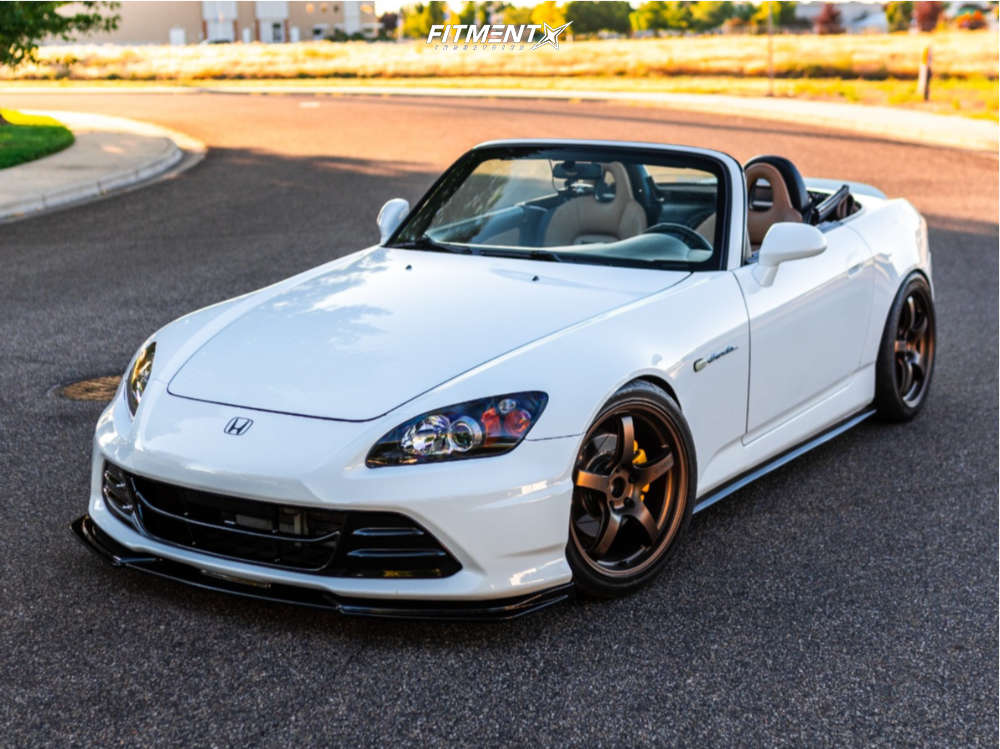 2003 Honda S2000 Base with 18x8.5 Gram Lights 57cr and Firestone 255x35 ...