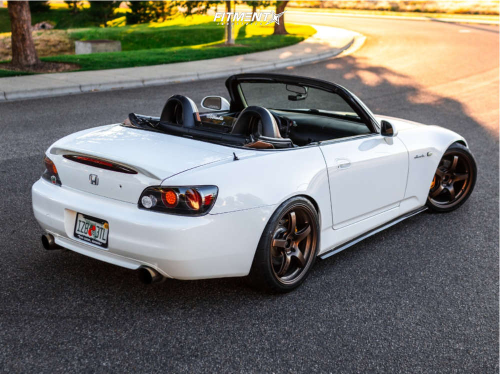 2003 Honda S2000 Base with 18x8.5 Gram Lights 57cr and Firestone 255x35 ...