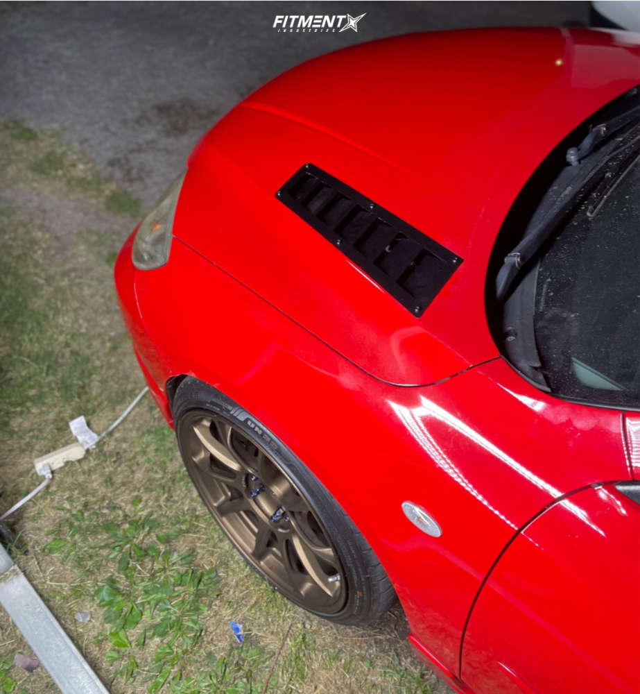 2008 Mazda 3 Mazdaspeed with 18x9.5 Volk Ze40 and Travelstar 225x40 on ...