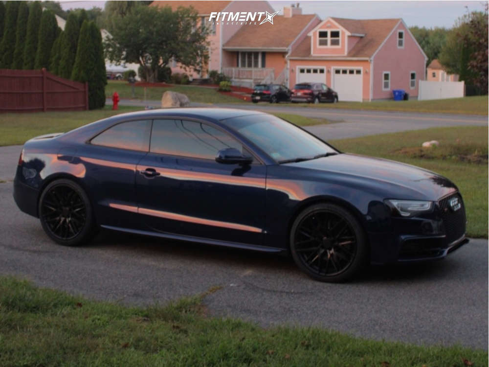 2014 Audi S5 Premium Plus with 20x9 Drag Dr77 and Michelin 255x35 on Lowering Springs | 2774231 ...