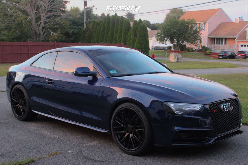 2014 Audi S5 Premium Plus with 20x9 Drag Dr77 and Michelin 255x35 on ...