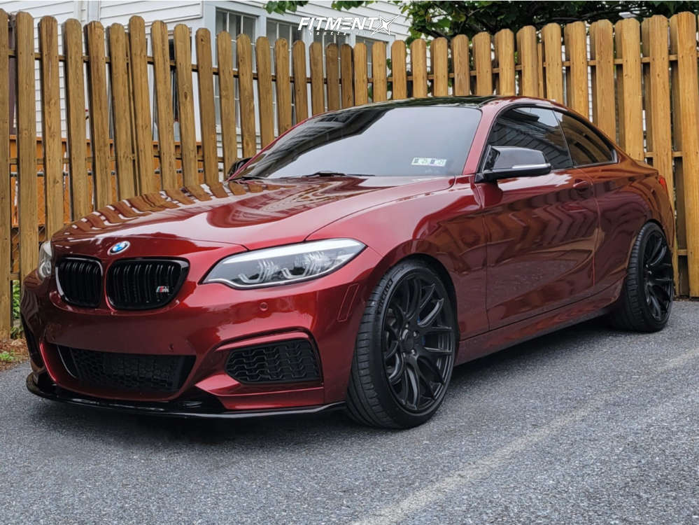 2018 BMW M240i Base with 19x8.5 ESR Sr12 and Michelin 225x40 on Stock ...