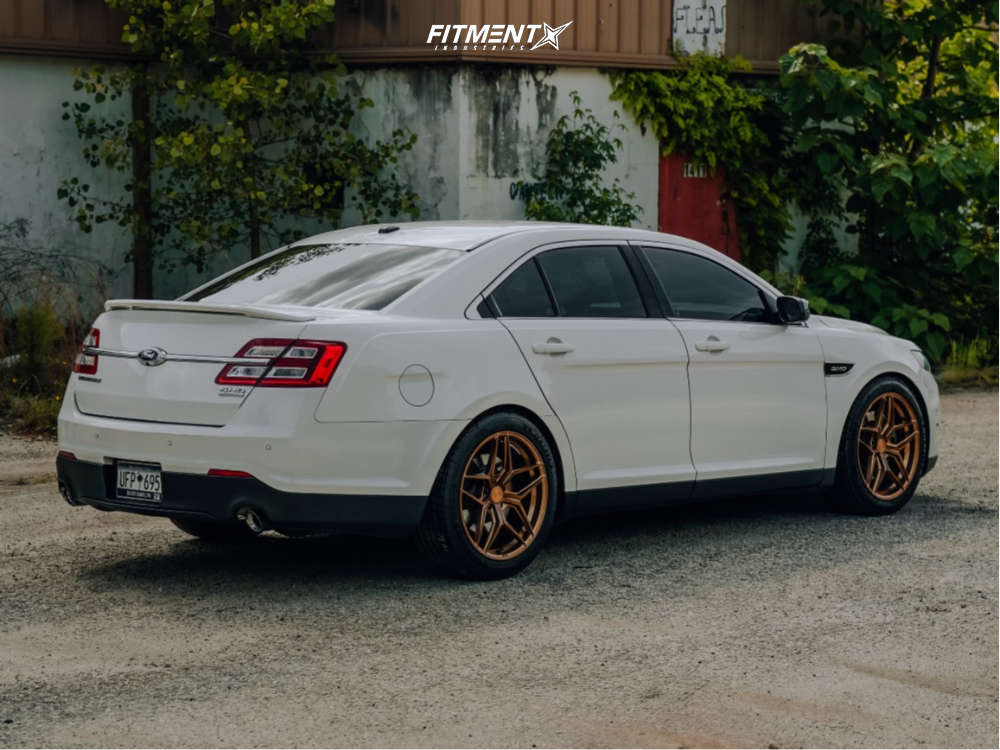 2016 Ford Taurus SHO with 20x9 Variant Xenon and Michelin 255x45 on ...