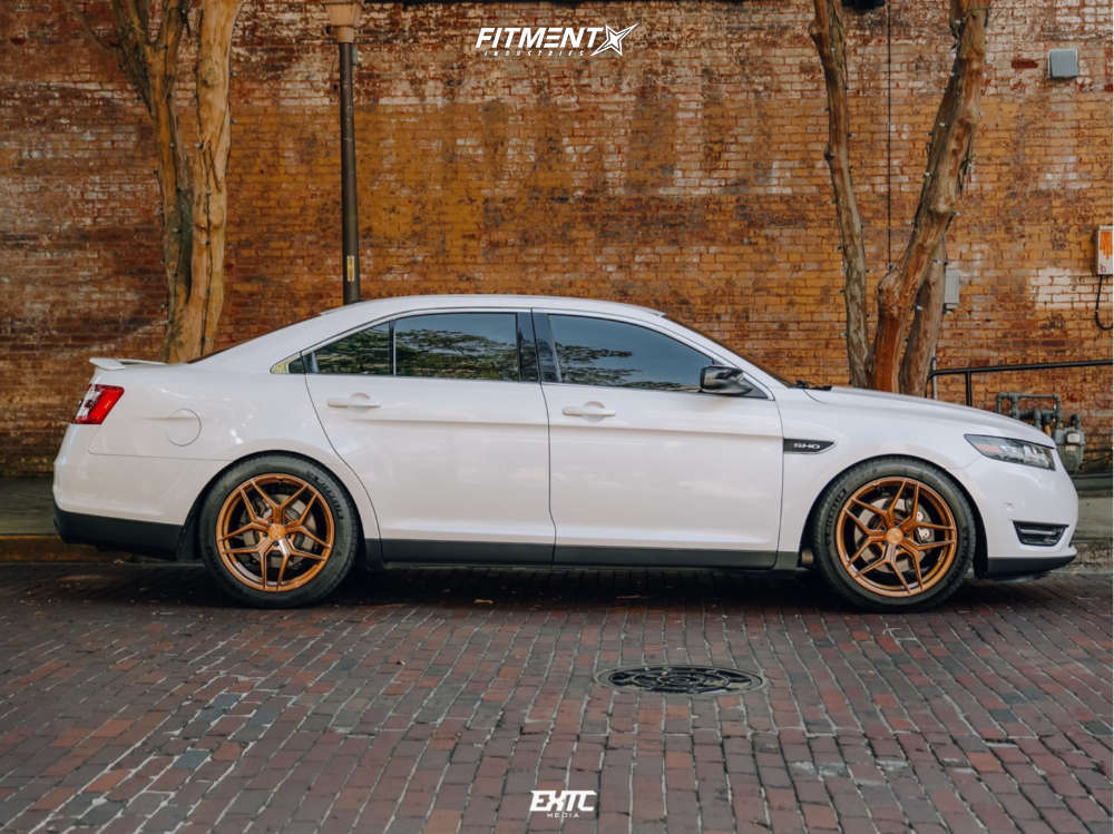 2016 Ford Taurus SHO with 20x9 Variant Xenon and Michelin 255x45 on ...