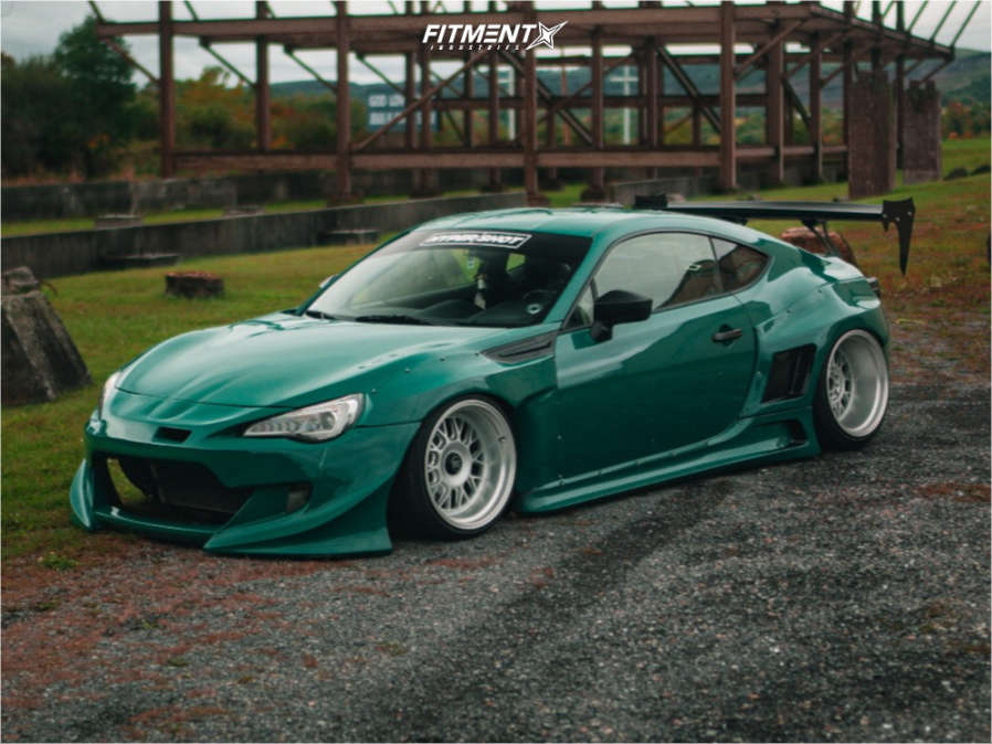 2013 Subaru BRZ Premium with 18x9.5 DTM Dtm-wb10 and Vercelli 215x35 on ...