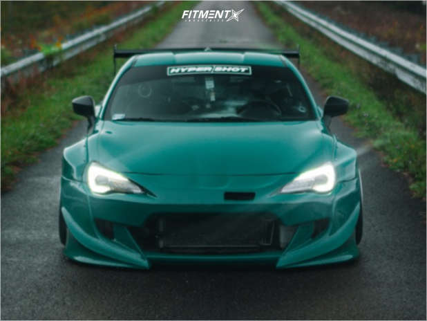 2013 Subaru BRZ Premium with 18x9.5 DTM Dtm-wb10 and Vercelli 215x35 on ...