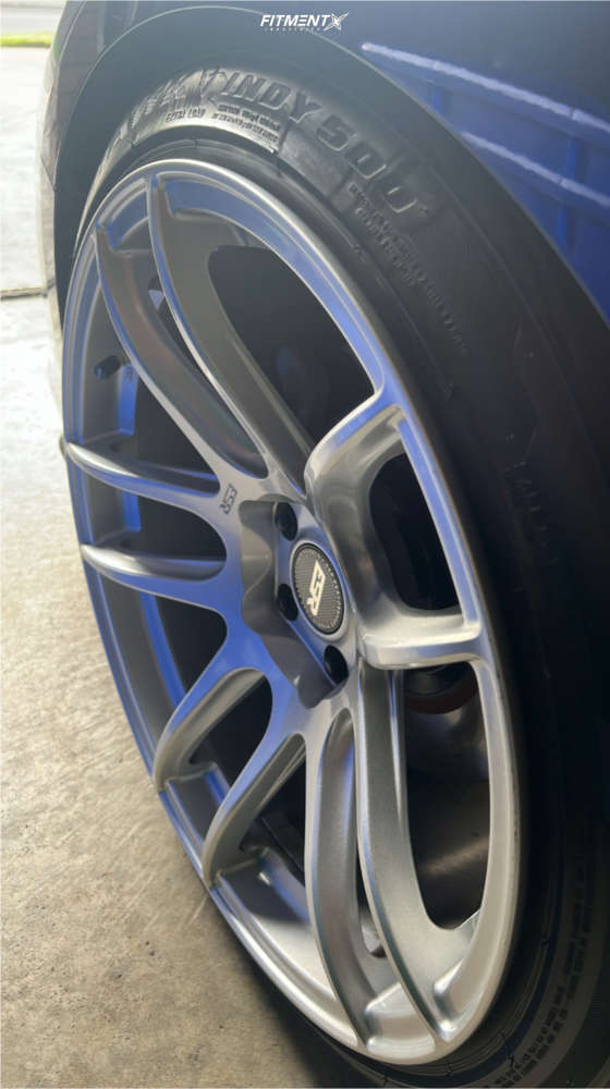 2018 INFINITI Q50 Sport with 19x10.5 ESR Cs8 and Firestone 255x35 on ...