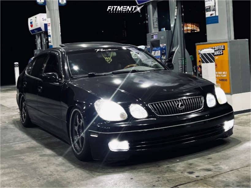 2005 Lexus GS300 Base with 18x9 Cosmis Racing Xt-006r and Ironman ...