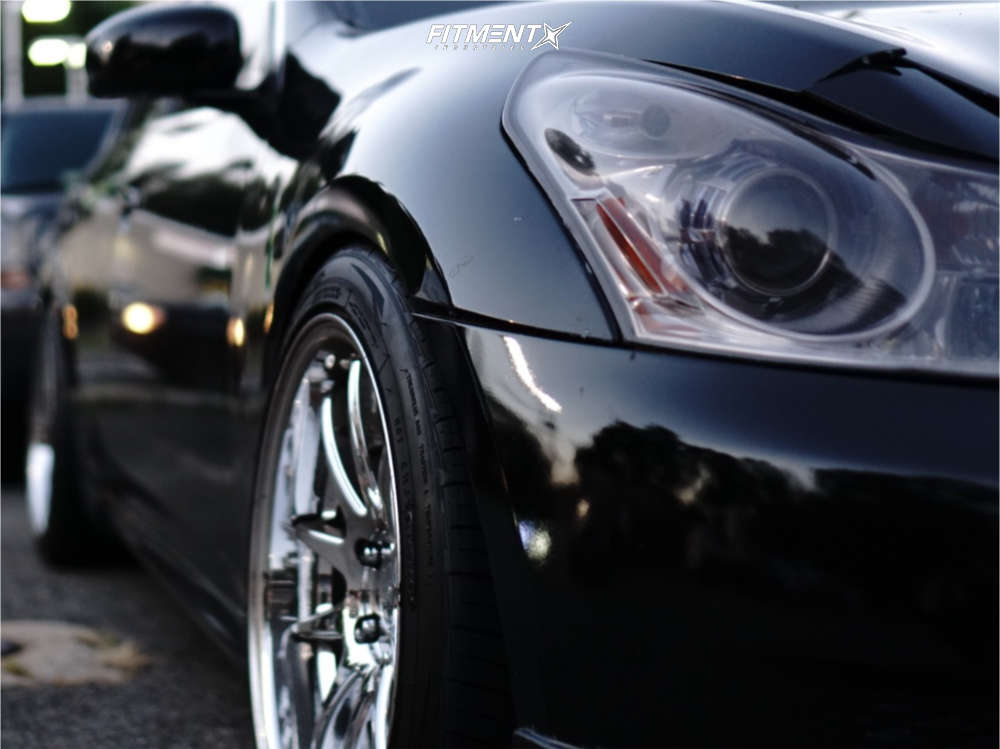 2007 INFINITI G35 Sport with 18x9.5 Aodhan Ds02 and Toyo Tires 245x40 ...